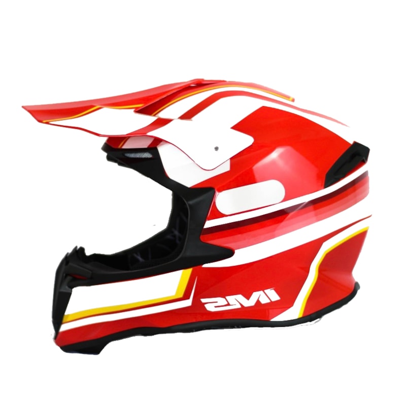 Capacete IMS Fire Vermelho - Motocross e Trilha